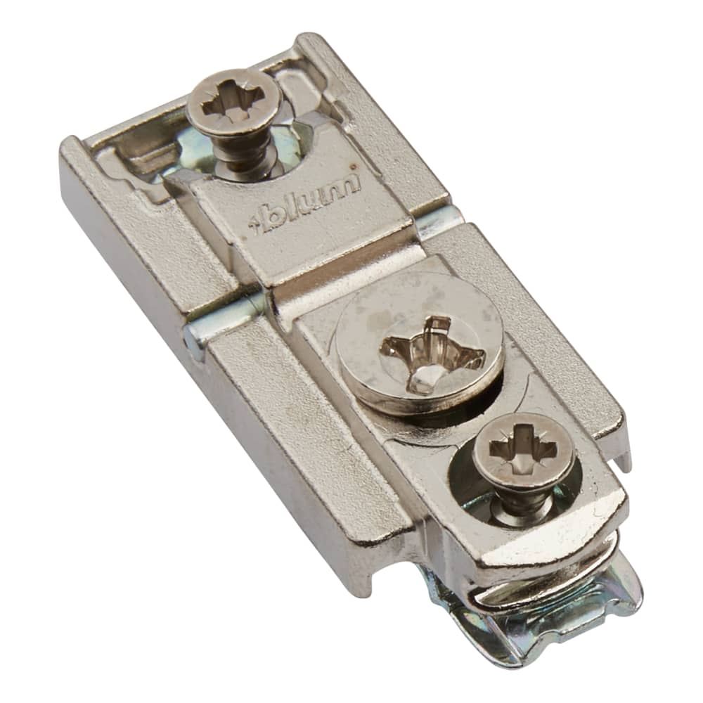 Blum CLIP Expando Mounting Plate - 0mm Spacing - Zinc Diecast - Pair ...