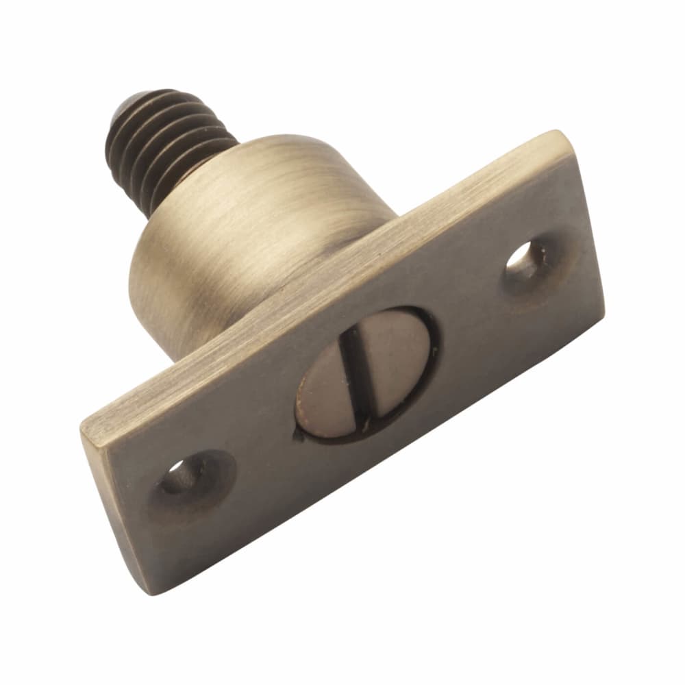 Altro Screw Out Sash Stop - 44 x 19mm - Antique Brass ...