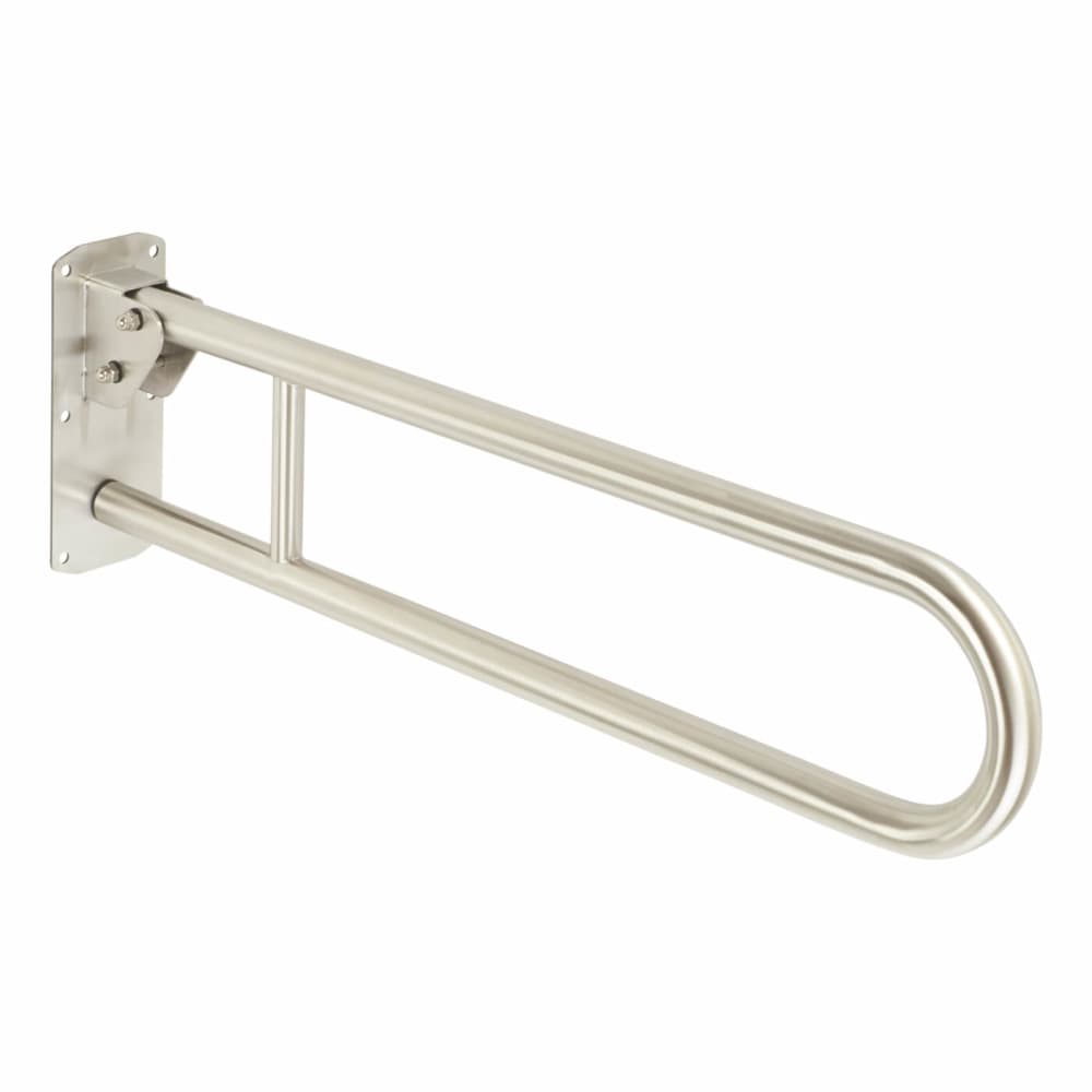 Hinged Support Grab Rail - 800 x 200mm - Satin Stainless Steel ...