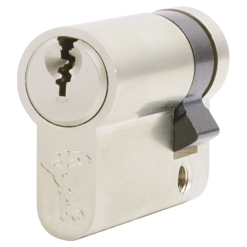 Mul-T-Lock MTL200 6 Pin 44.5mm Euro Single Cylinder - Satin Nickel ...