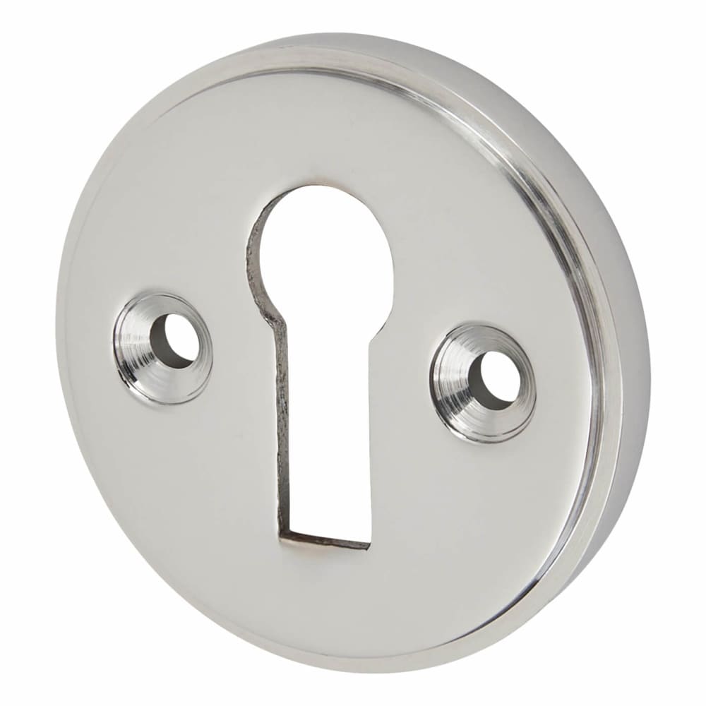 Altro Escutcheon - Keyhole - Polished Chrome | IronmongeryDirect | Same ...