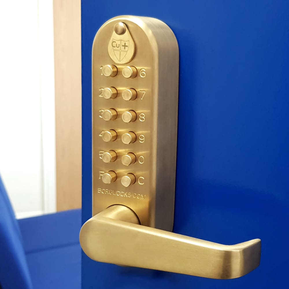 Borg BL5400 Code Mechanical Code Lock - Antimicrobial Shield Kit ...