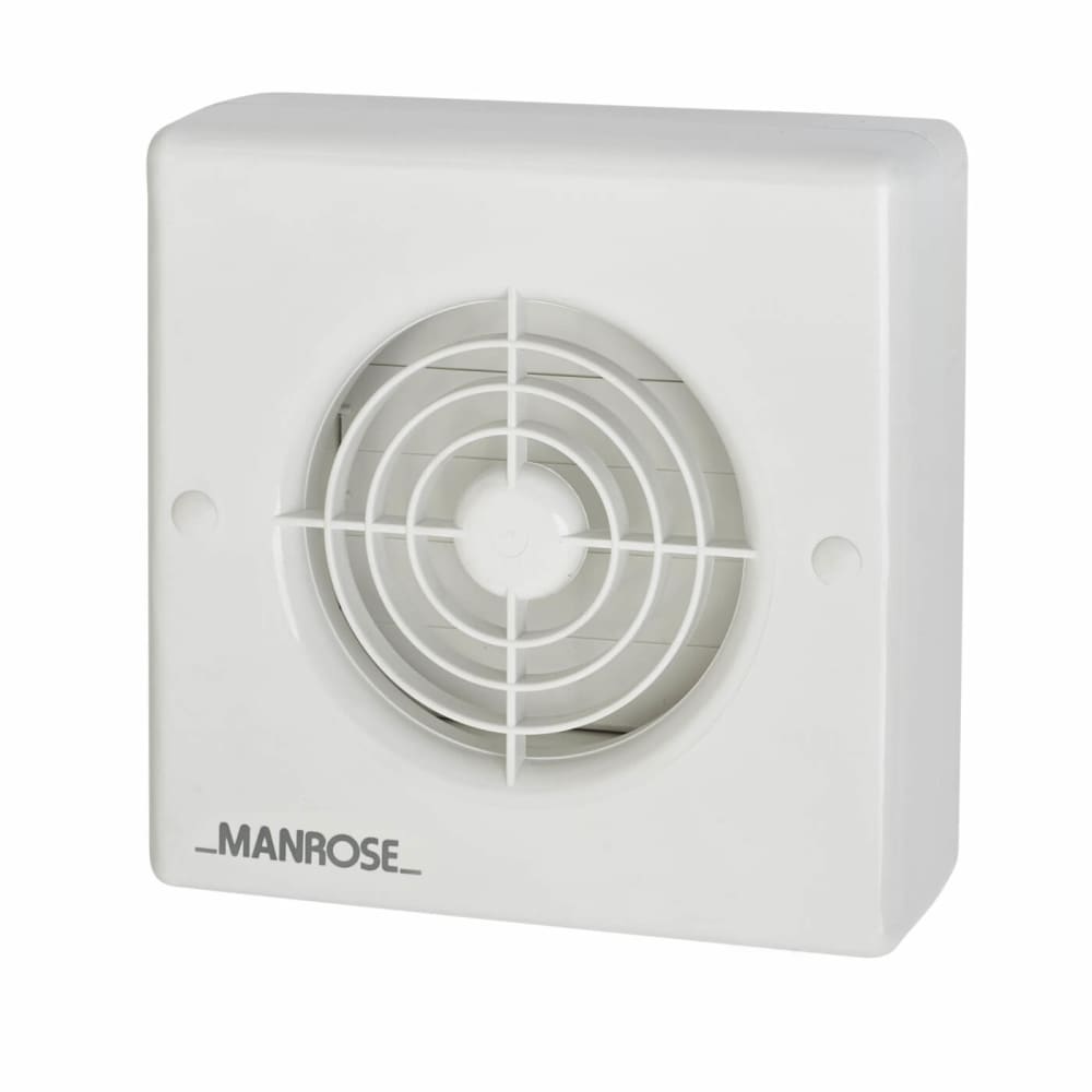 Manrose XF100AT Automatic Shutter Extractor Fan with Timer - 4"/100mm ...