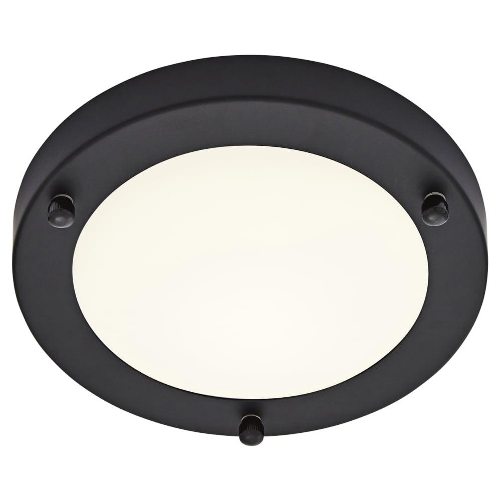 Forum Spa Delphi 1 x E14 Small Flush Bathroom Ceiling Light - IP44 ...