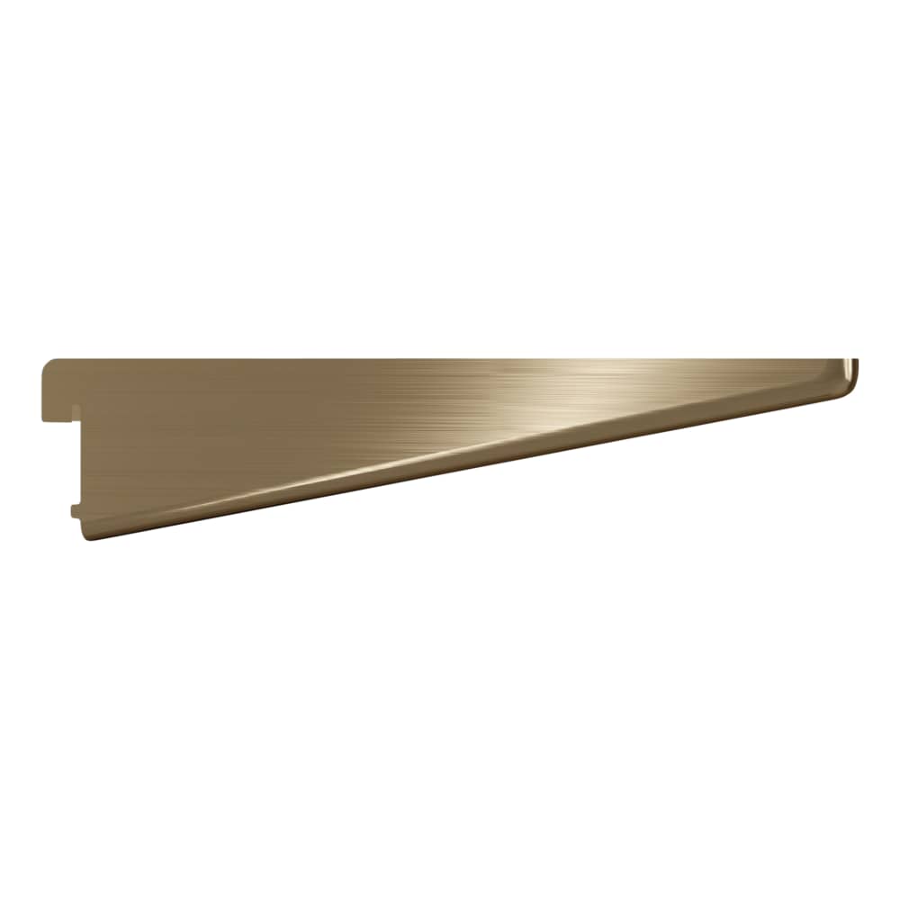 Rothley Twin Slot Shelf Bracket -220mm Length - Antique Brass ...