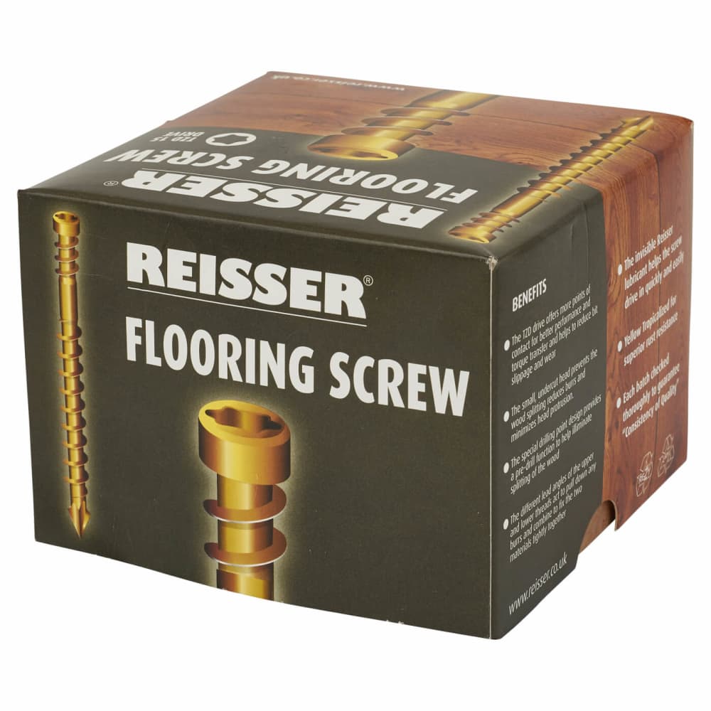 Reisser Flooring Screws - 4.2 x 50mm | IronmongeryDirect | Same Day ...