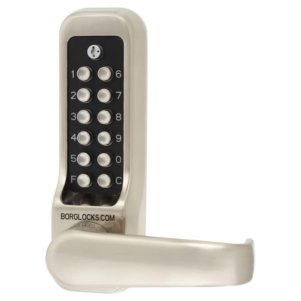 Borg BL7001 EC Pro Heavy Duty Push Button Code Lock and Latch with ...
