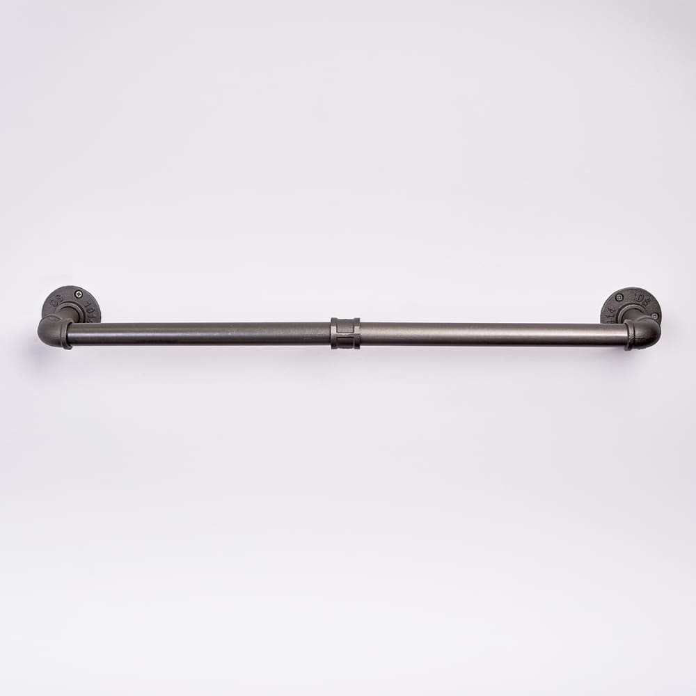 Altro 3/4" Long Pipe Towel Rail Kit - Grey | IronmongeryDirect | Same ...
