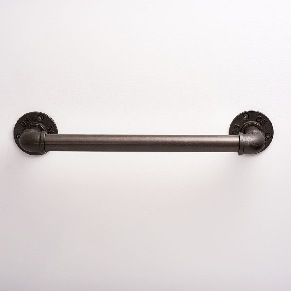 Altro 3/4" Pipe Towel Rail Kit - Grey | IronmongeryDirect | Same Day ...