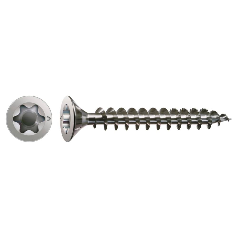 SPAX T-Star Plus Countersunk Woodscrew - 3.0 x 12mm - A2 Stainless ...