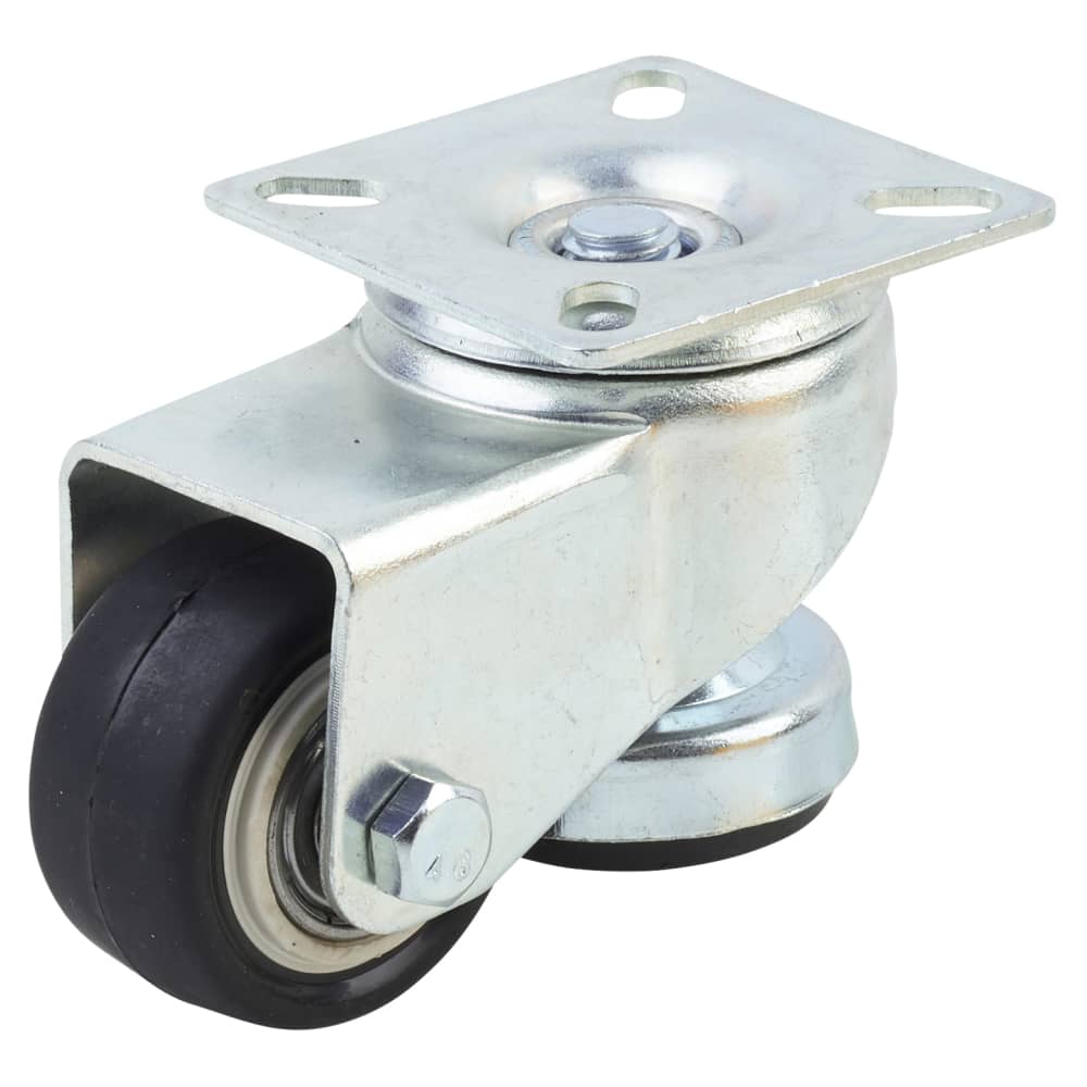 Coldene Heel Castor with Levelling Foot - Swivel - 60kg Maximum Weight ...