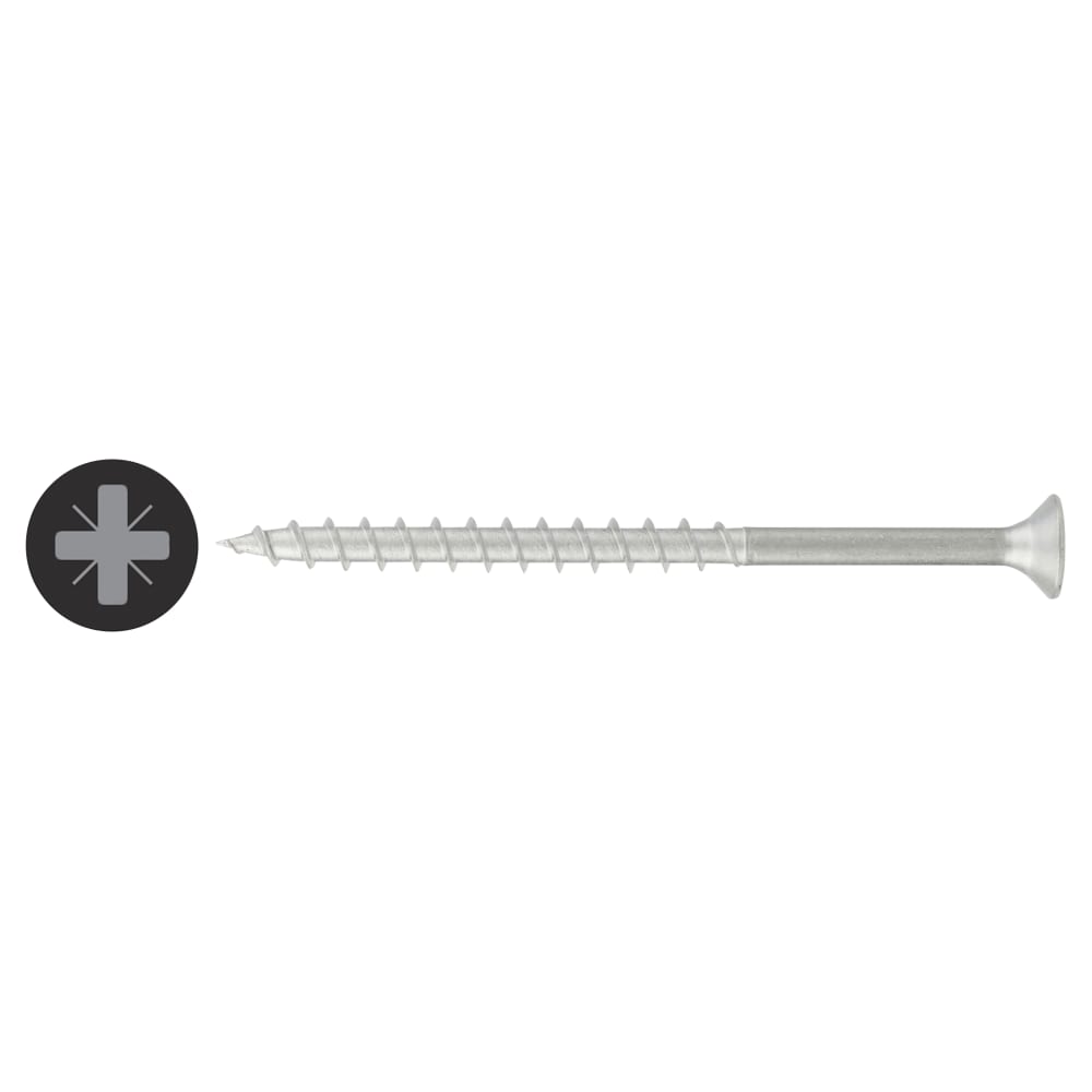 Reisser R2 Retinox Stainless Steel Woodscrews - 4 x 60mm ...