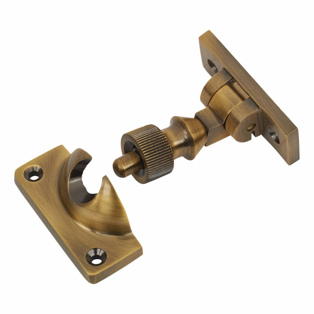 M Marcus Brighton Sash Fastener - Heavy Duty - Antique Brass ...