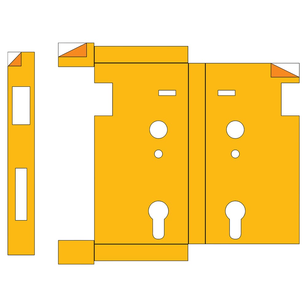 Borg BL5000/BL7000 Easicode Pro Series Lockcase Intumescent Pack ...