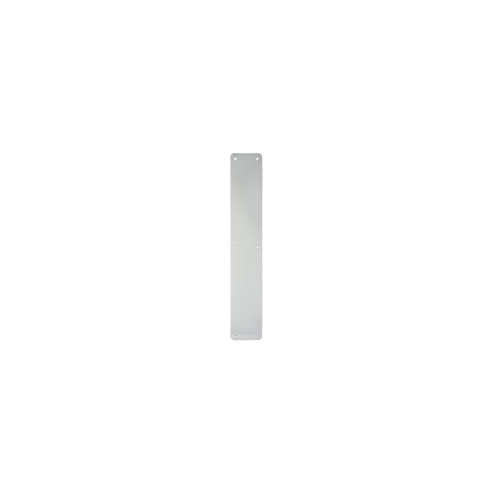 Touchpoint Aluminium Plain Finger Plate - 450 x 75 x 1.5mm - Satin ...