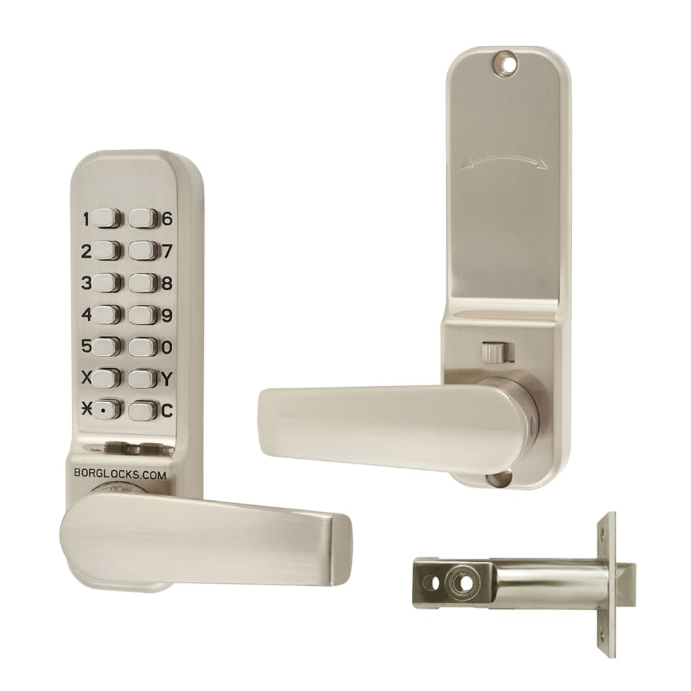 Borg BL2401 Easicode Pro Push Button Code Lock - Holdback Option ...