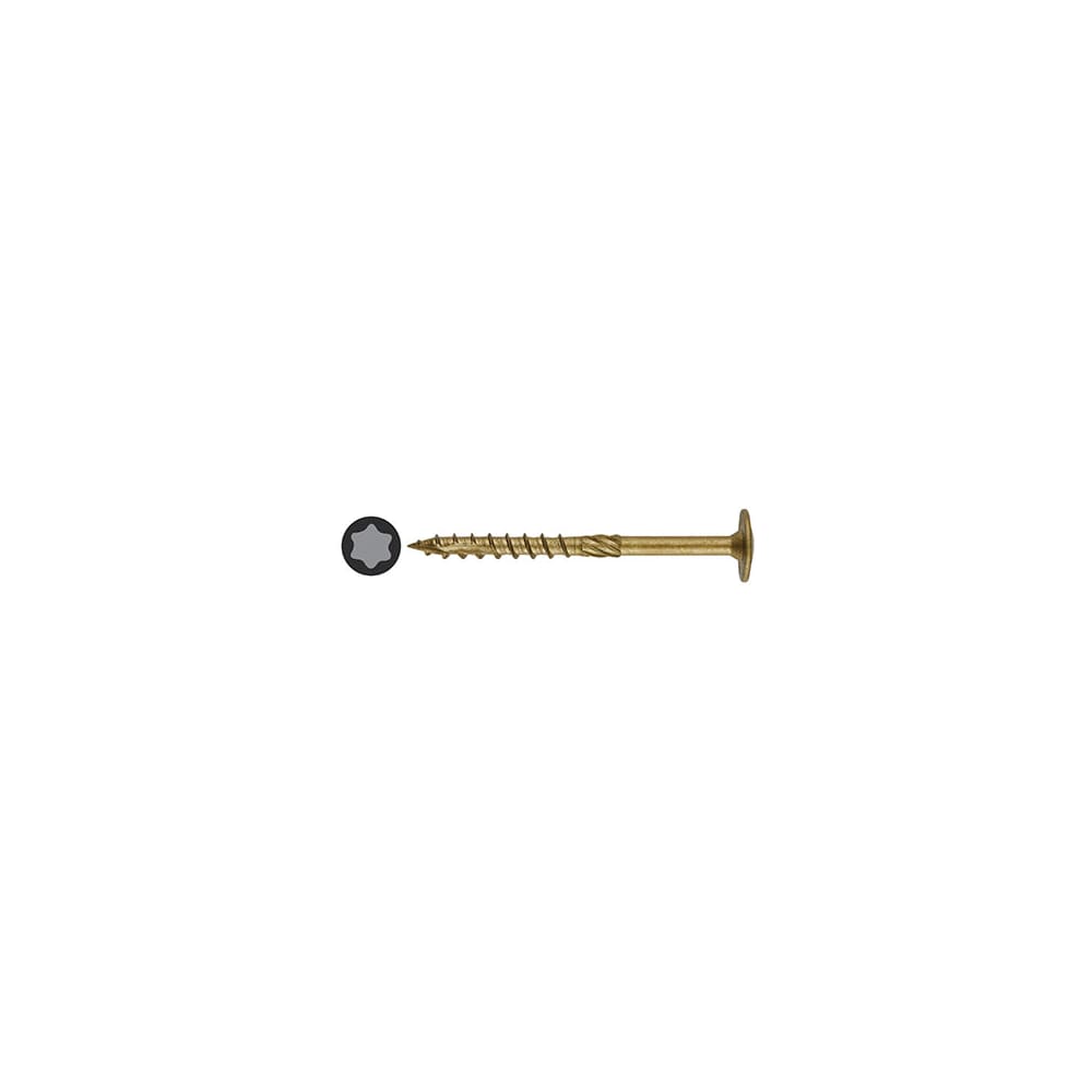 Reisser Timber Connector Screws - 8.0 x 400mm - Pack 25 ...