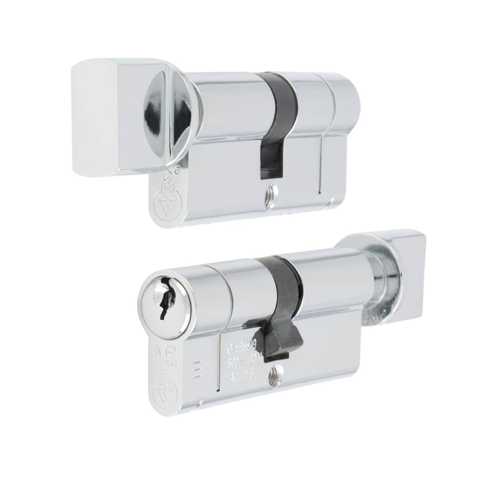Eurospec 1 Star 6 Pin 70mm Euro Thumbturn Cylinder - 35 + 35mm ...