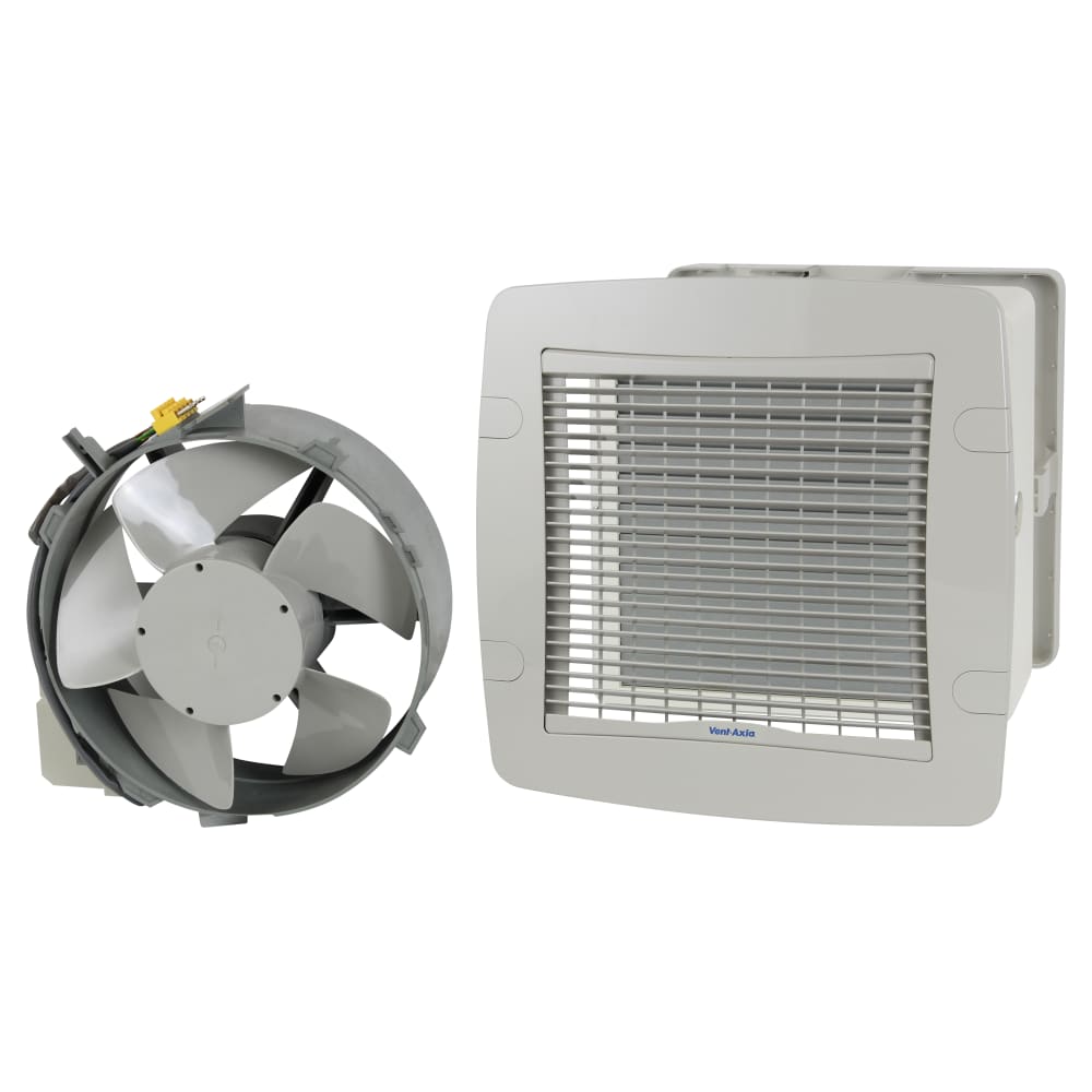 Vent Axia T-Series TX9PL Ceiling/Panel Extractor Fan - 9"/230mm - White ...