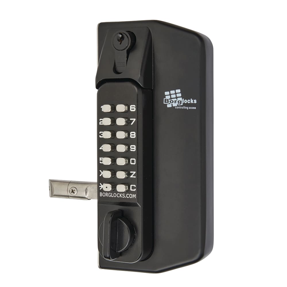 Borg BL3130DKO External Marine Grade Gate Lock Back to Back with Knob ...