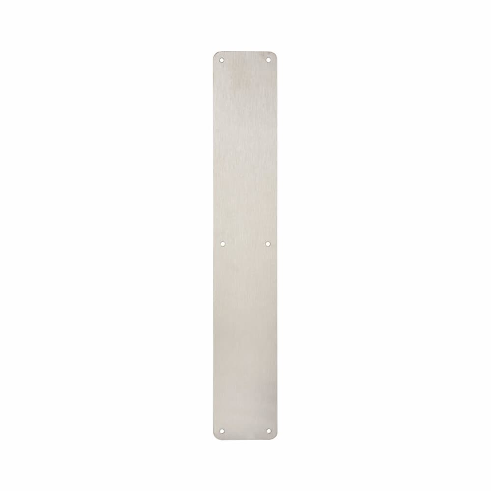 Altro Stainless Steel Plain Finger Plate - 450 x 75 x 1.5mm - Satin ...