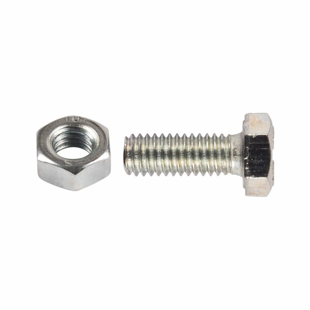 Metric HT Set Screws with Hex Nut - M6 x 50 | IronmongeryDirect | Same ...