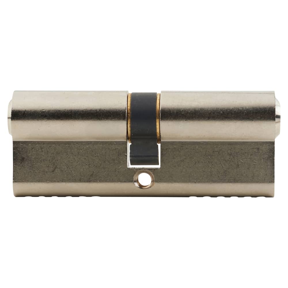 Union 6 Pin 80mm Euro Double Cylinder - 40 + 40mm - Satin Nickel ...