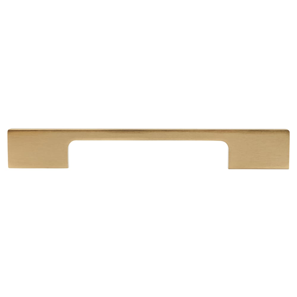 Altro 8mm Slim D-Bar Cabinet Pull Handle - 192mm Centres - Satin Brass ...