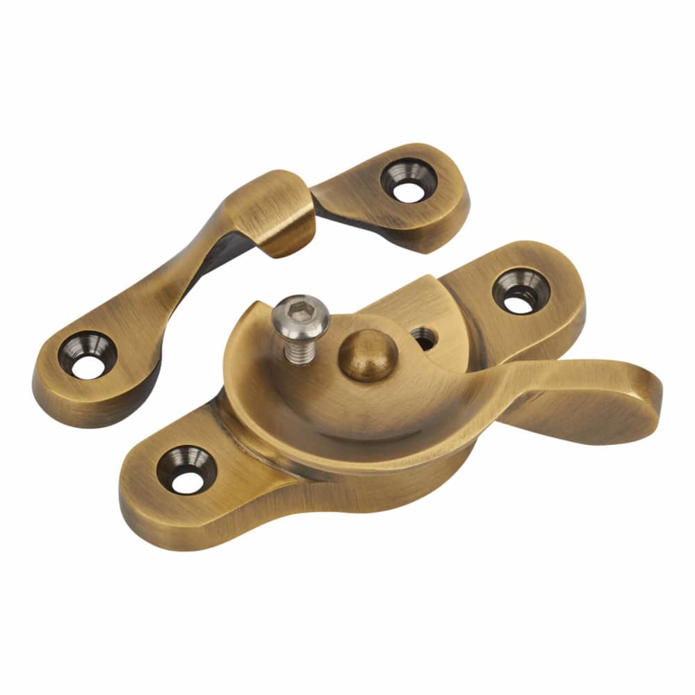 M Marcus Fitch Pattern Lockable Sash Fastener - Heavy Duty - Antique ...