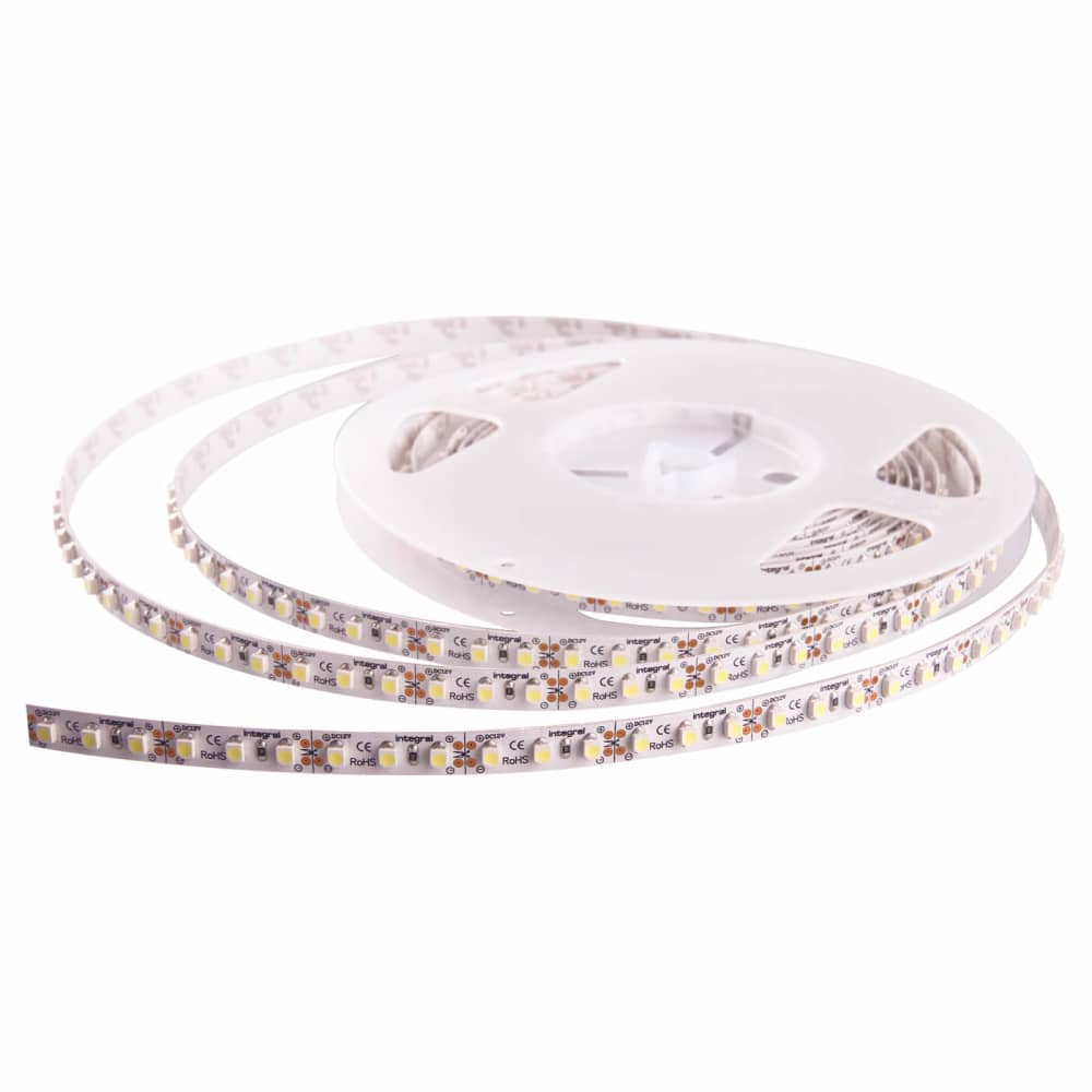 Integral LED 8W Flexible LED Strip Light - IP33 - 5000mm - 680 lumens ...