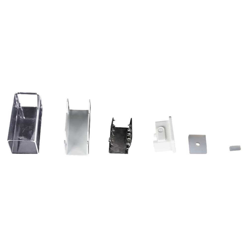 Integral LED Soldering Free End Cap for 12 x 17mm Side Bend Neon Strip ...