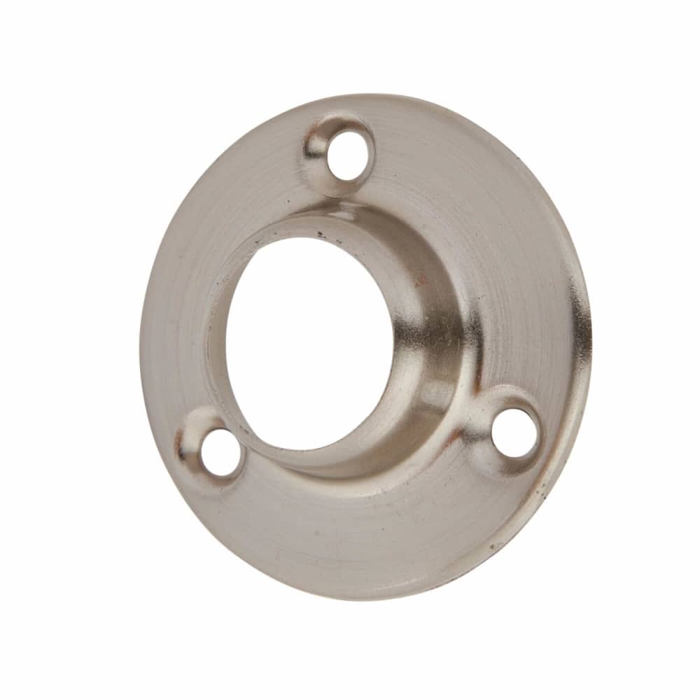 Budget Tube End Socket Pack - 19mm - Brushed Nickel | IronmongeryDirect ...