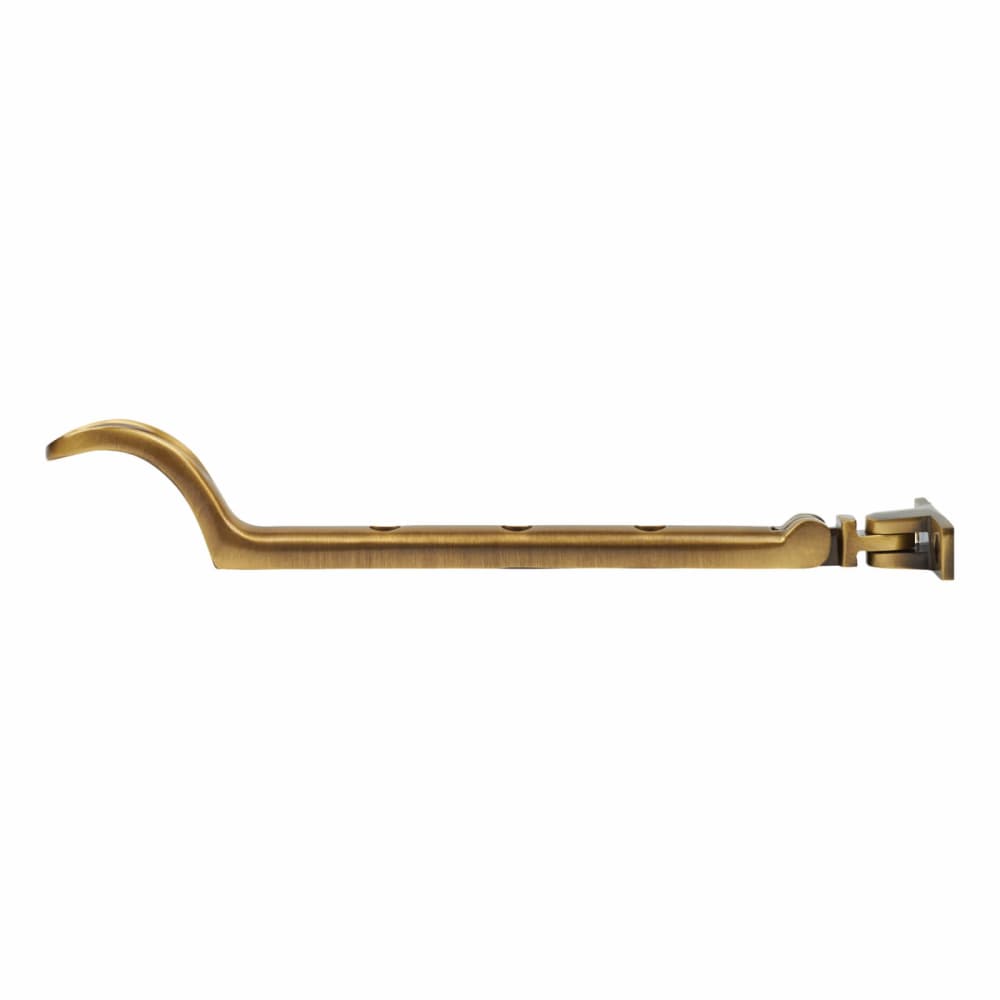 M Marcus Casement Window Stay Spoon End - 200mm/8 inch Antique Brass ...