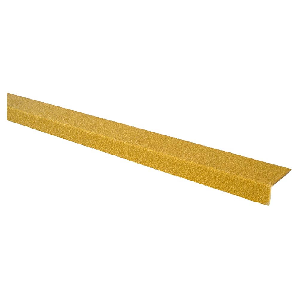 Blue Diamond Heavy Duty Anti Slip Stair Nosing Strip 3000 x 70 x 30mm Yellow