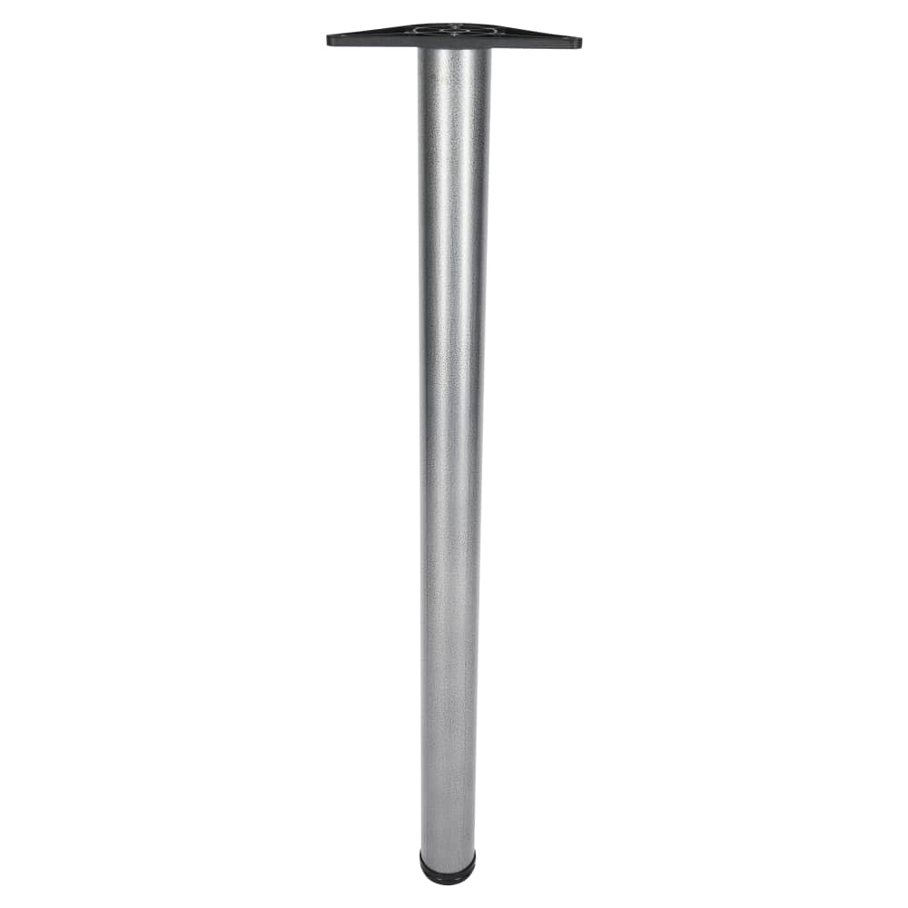 Rothley Worktop Bar Table Leg - 60 x 870mm - Pewter | IronmongeryDirect ...