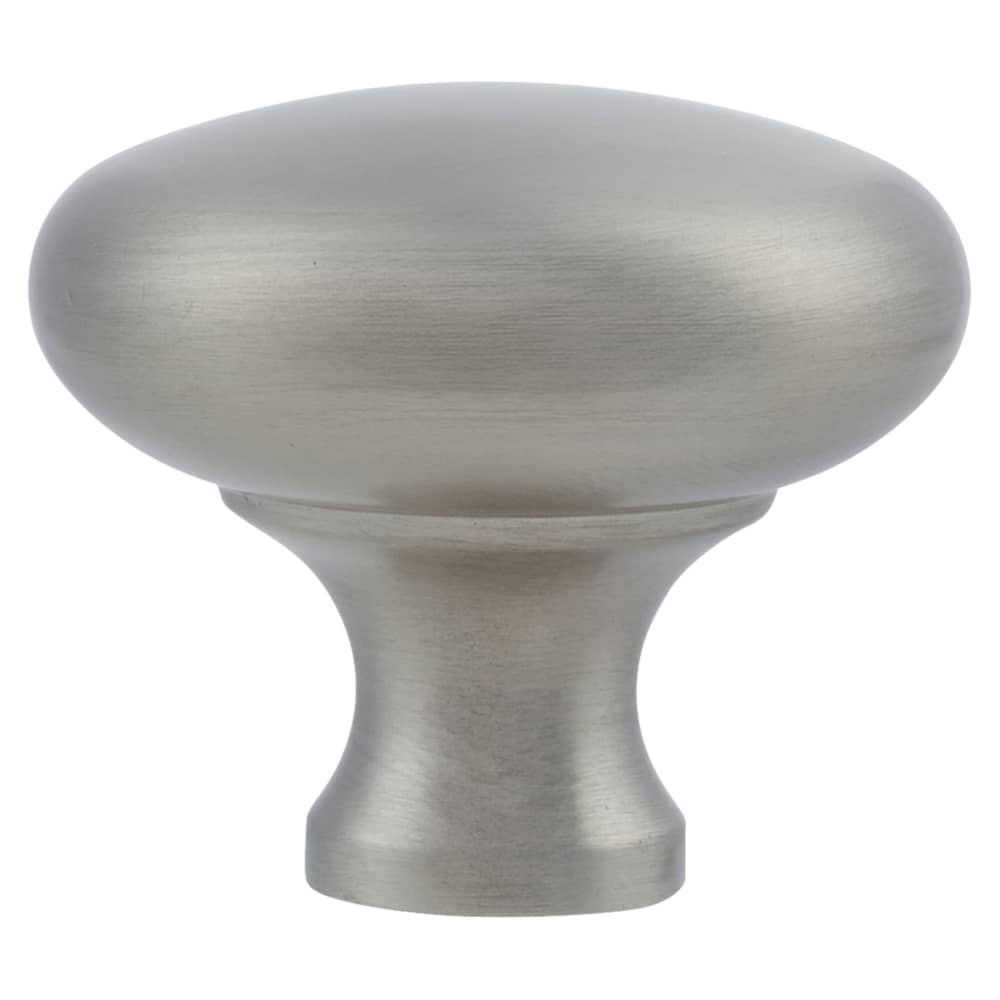 Alexander & Wilks Wade Round Cabinet Knob - 38mm Diameter - Satin Nickel | IronmongeryDirect ...