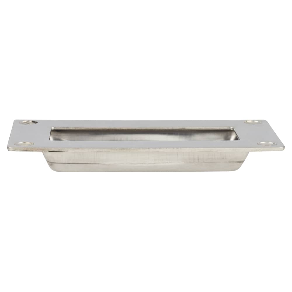 Altro Rectangular Flush Handle - 51 x 102mm - Polished Stainless Steel ...
