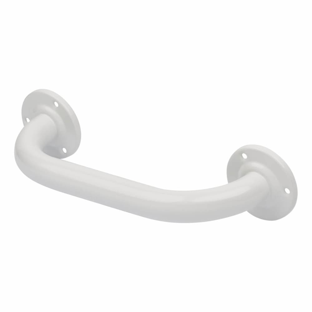 35mm White Steel Grab Rail 300mm Length | IronmongeryDirect | Same Day ...