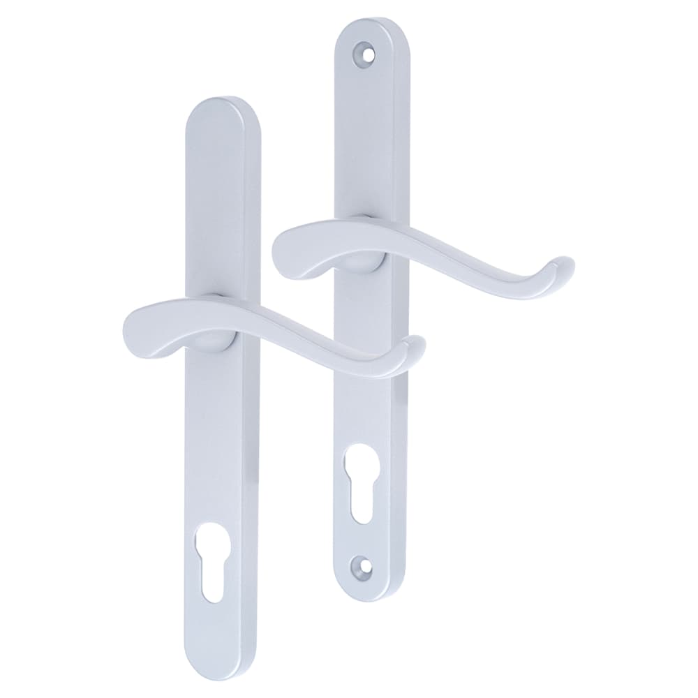 Fab & Fix Balmoral uPVC Scroll Multipoint Lever/Lever Door Handle ...