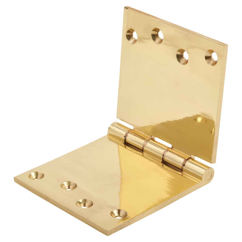 Jedo Brass Projection Hinge 102 x 200 x 3mm | IronmongeryDirect | Same ...