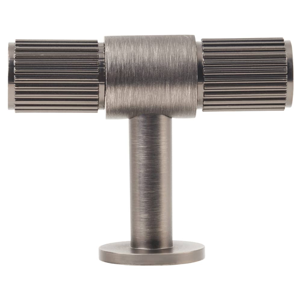 Carlisle Brass Lines 13mm T-Bar Cabinet Knob - 50 x 40mm - Anthracite ...