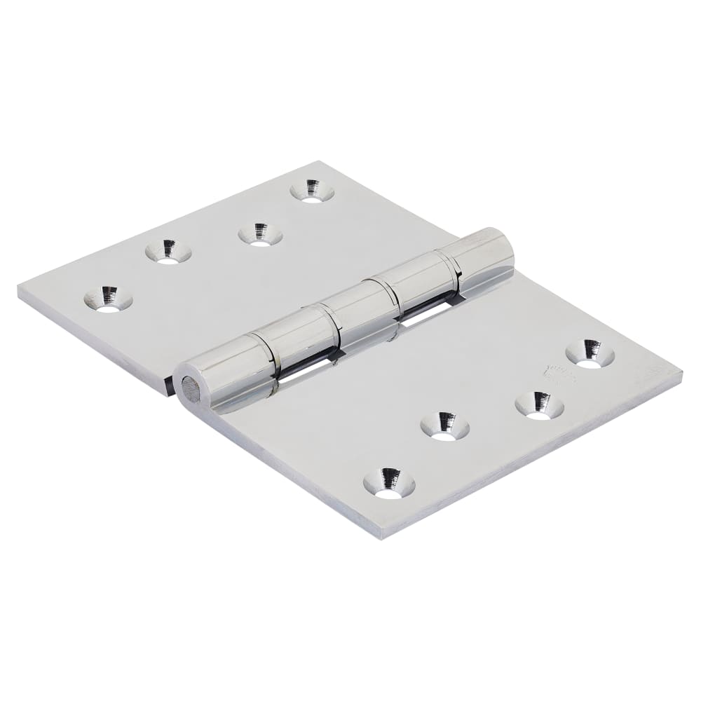 Jedo Polished Chrome Projection Hinge 102 x 125 x 4mm ...