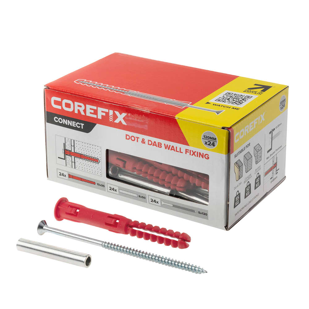 Corefix Plus 30 - Dot and Dab or Drylined Wall Fixing Solution - Pack ...