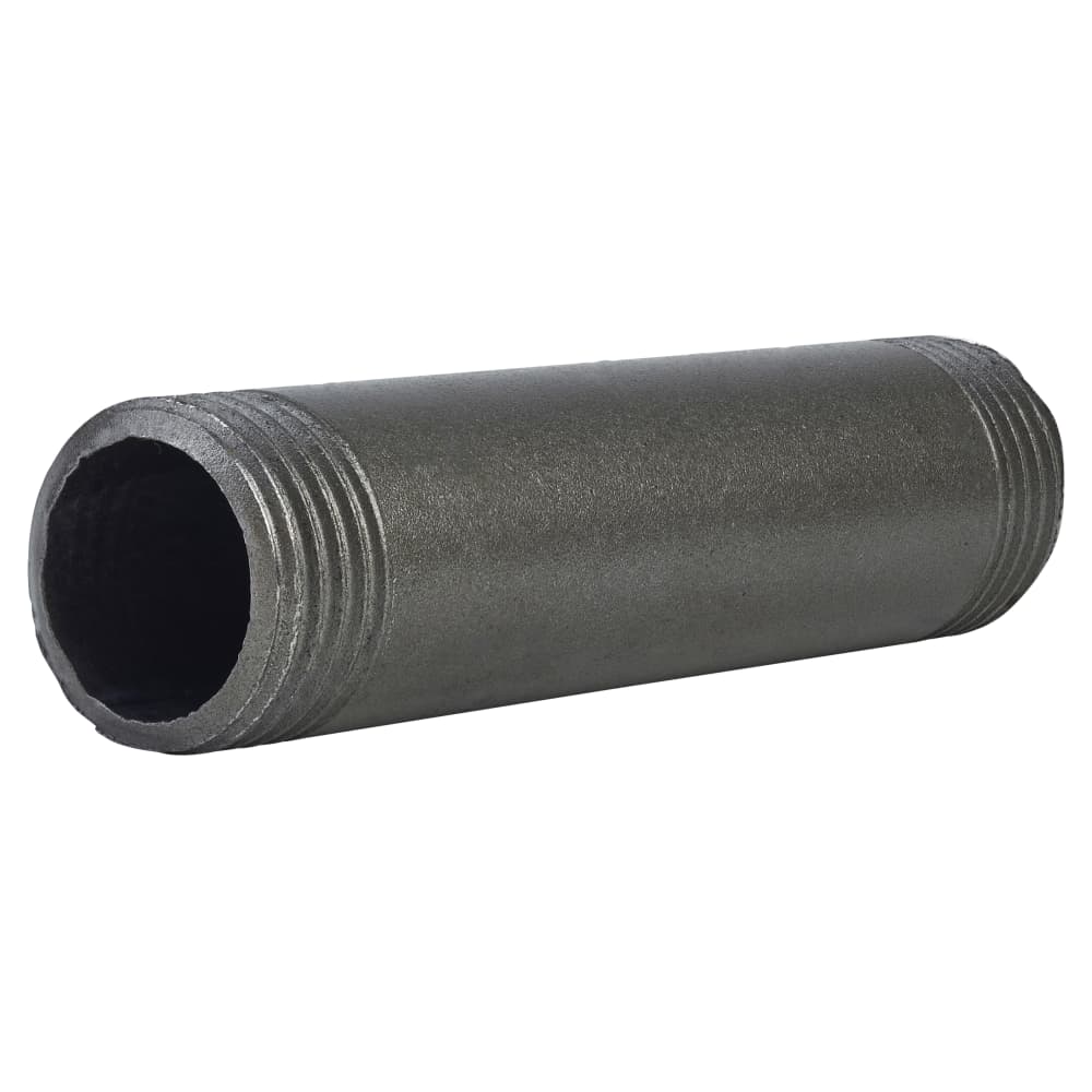 Altro 1/2" Pipe Shelving Iron Threaded Pipe - 3"/78mm Length - Grey ...