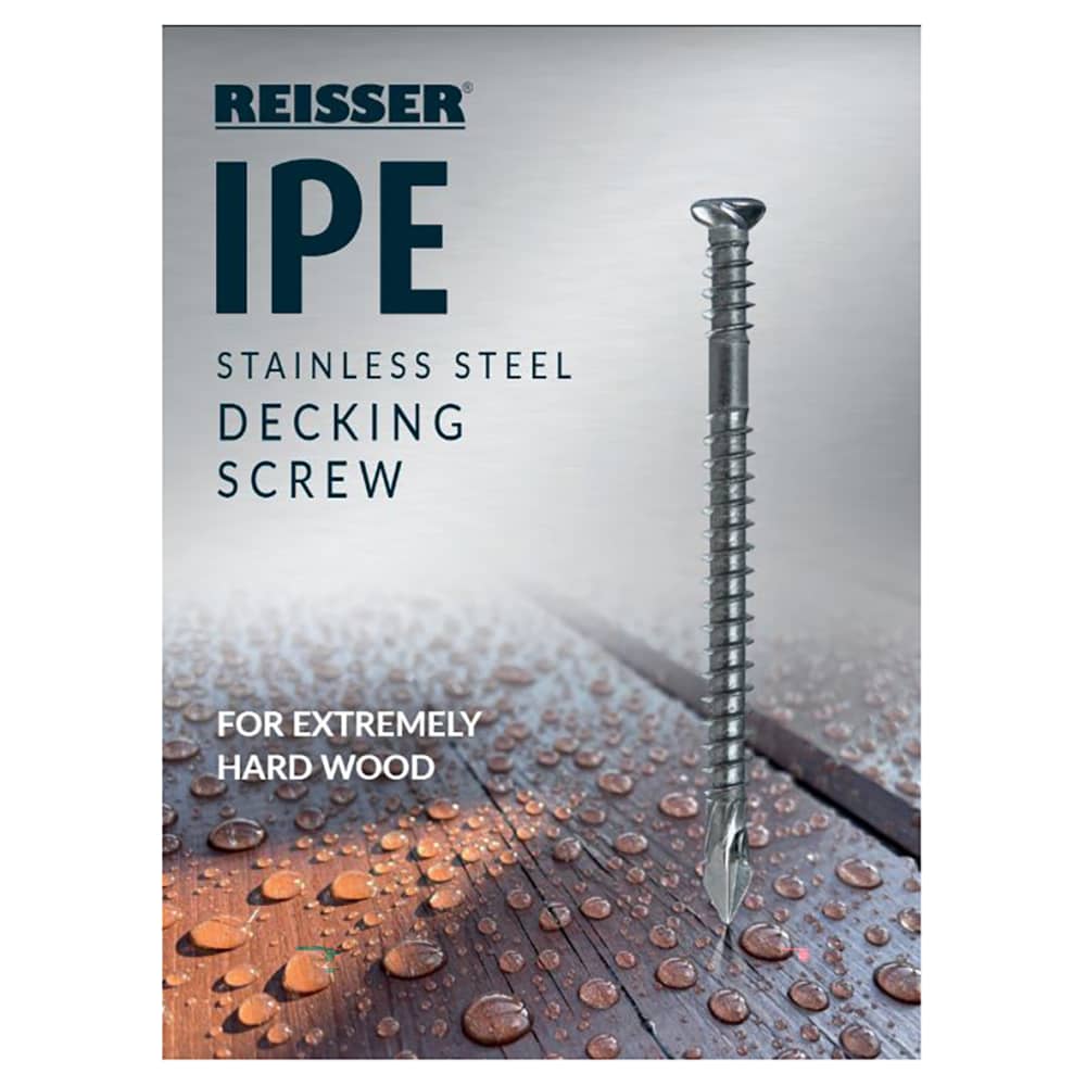 Reisser IPE TTX20 Drive Decking Screw SS305 - 5.0 x 70mm - Pack of 100 | IronmongeryDirect ...