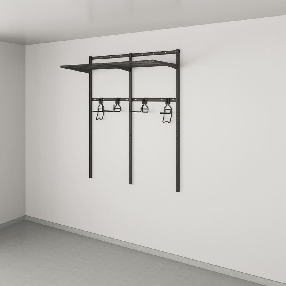 elfa Garage+ Bicycle Storage System - Option 1 - 1530 x 1200 x 550mm ...