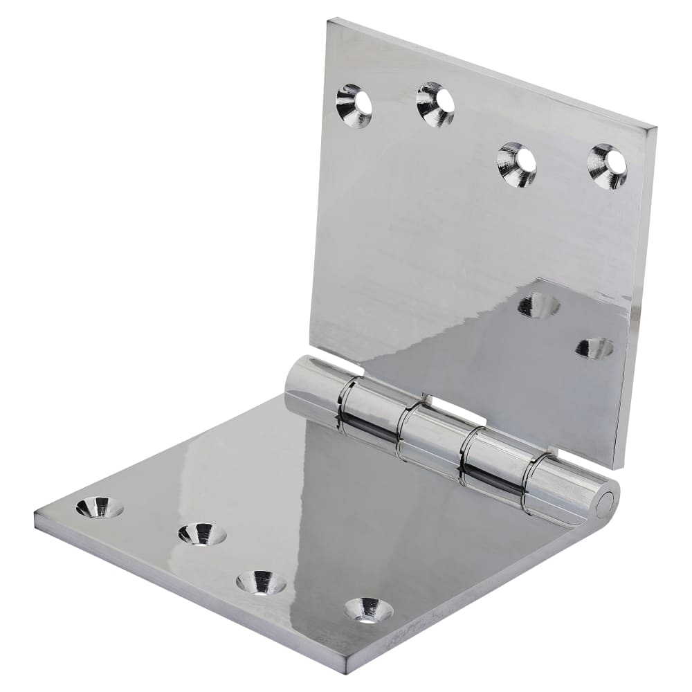 Jedo Polished Chrome Projection Hinge 102 x 200 x 4mm ...