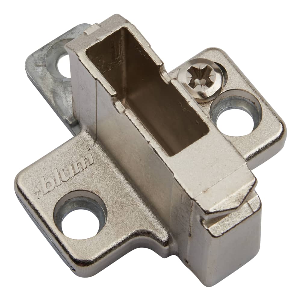 Blum CLIP Cruciform Mounting Plate - System Screws - 18mm Spacing ...