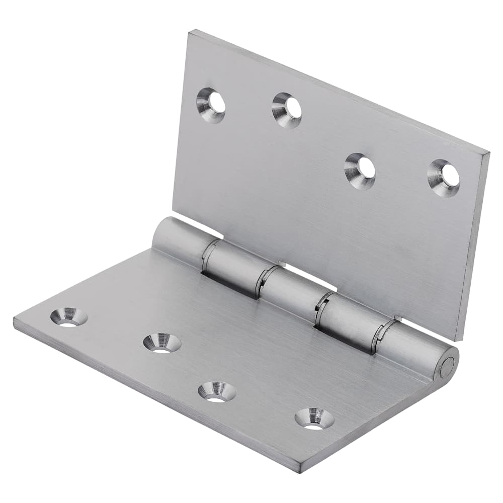 Jedo Satin Chrome Projection Hinge 102 x 125 x 4mm | IronmongeryDirect ...