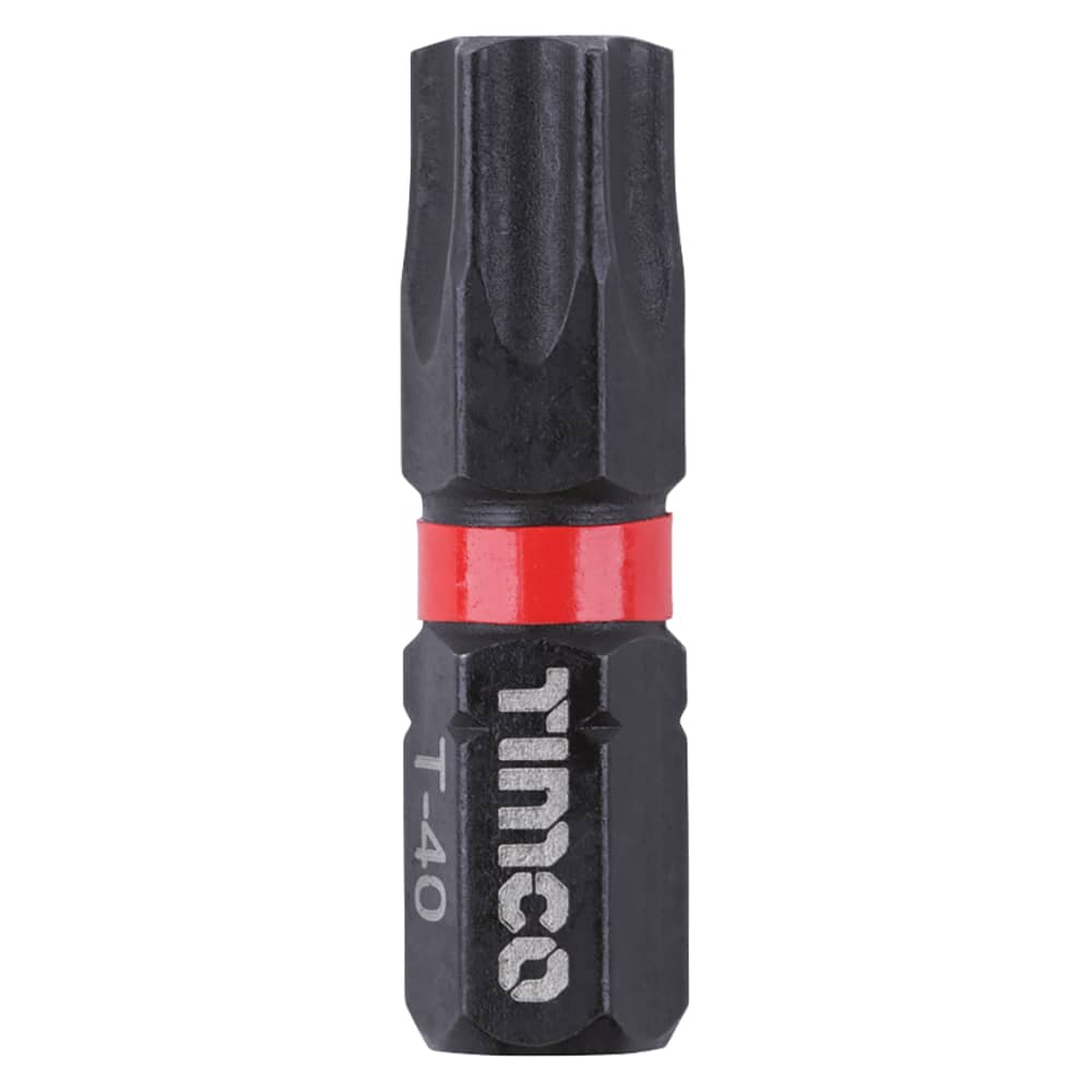 Addax TIMco Impact Driver Bits - Torx - T40 - 25mm - Box of 10 ...